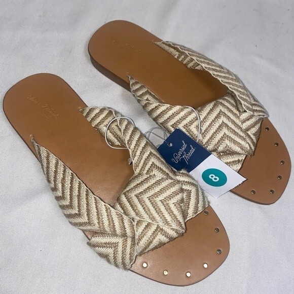 Universal Thread | Shoes | Universal Threads Louise Knotted Beach Tan ...